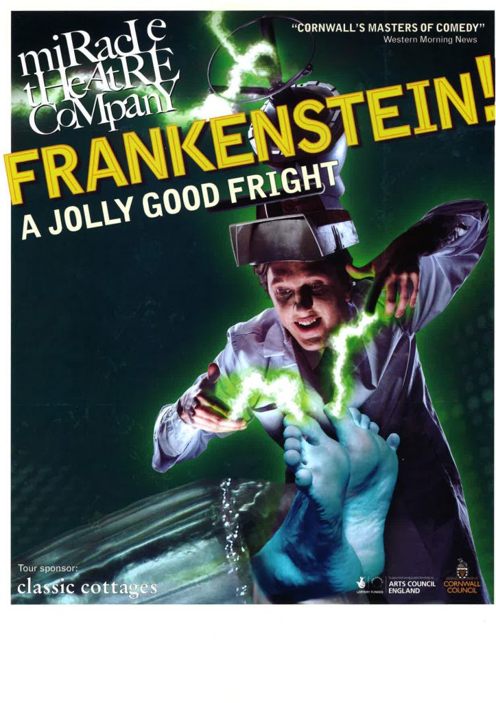 Frankenstein poster | Miracle Theatre